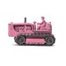Pink Toy Bulldozer, Photo Print, Girls Room Decor, Construction Vehicle ...