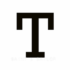 Letter T in 4 Color Choices, Monogramed Photo Print or Canvas Kids Wall ...