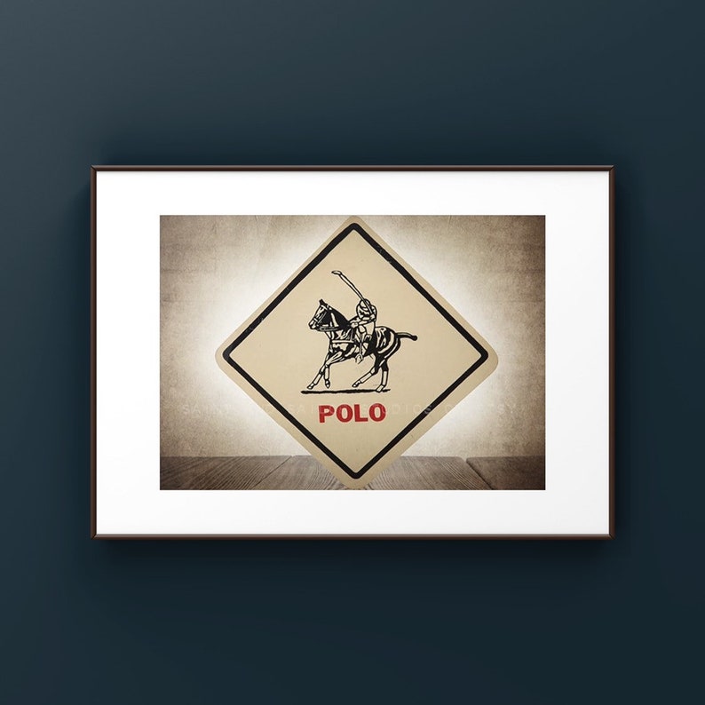 Vintage Polo Sign Photographic Print Polo Art Polo Photos - Etsy
