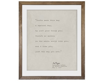 Fred Rogers Quote - Etsy