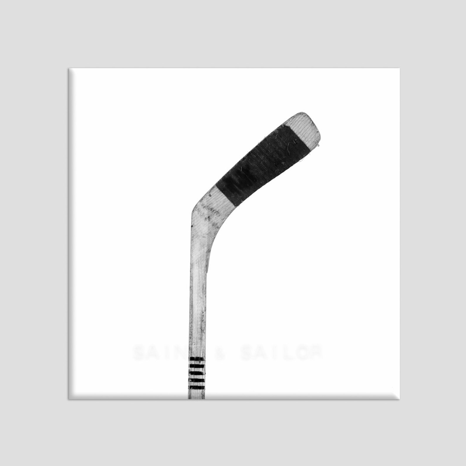 Black and White Hockey Stick Photo Photographic Art Print - Etsy