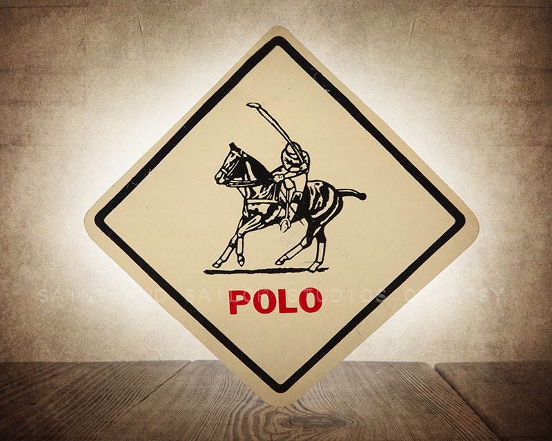 Vintage Polo Sign Photographic Print Polo art Polo Photos | Etsy
