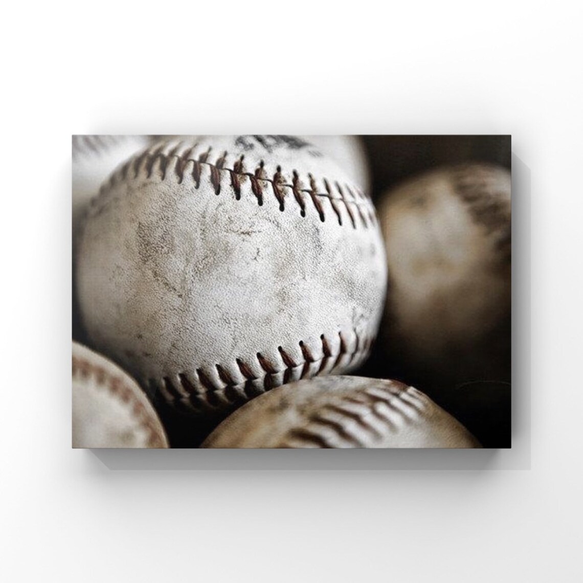 Vintage Softball Print Baseball Print Americana Print Wall - Etsy