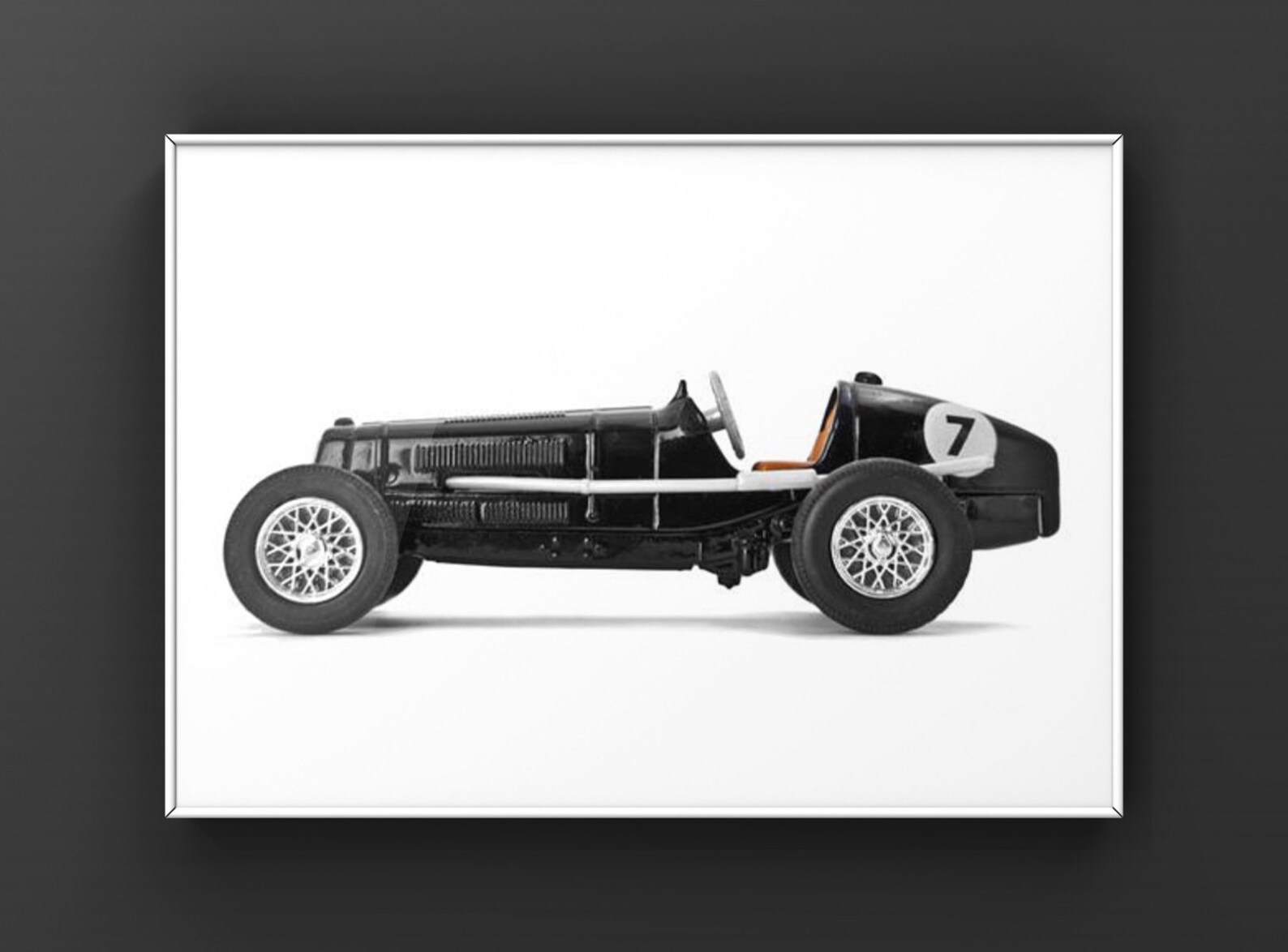 Racecar Print Set of 9 Prints or Canvas Vintage Car Prints - Etsy