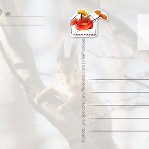 19 Mini Stickers Mail Set Prioritaire Post Stickers - Postcard or ...