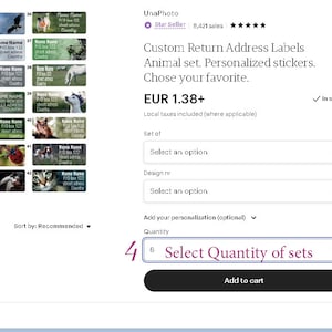 Cute Drawing Custom Return Address Labels. Personalized Stickers. Chose ...