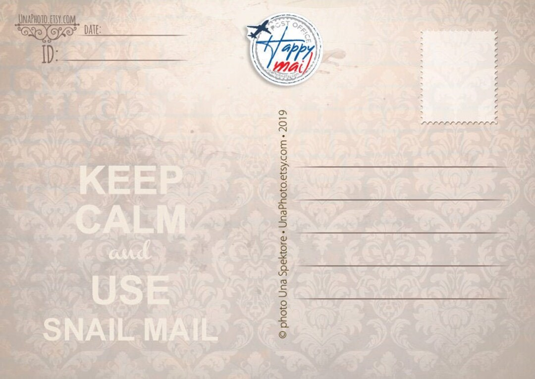 HAPPY MAIL Stamp Stickers - Postcard Stickers for Postcrossing Fans ...