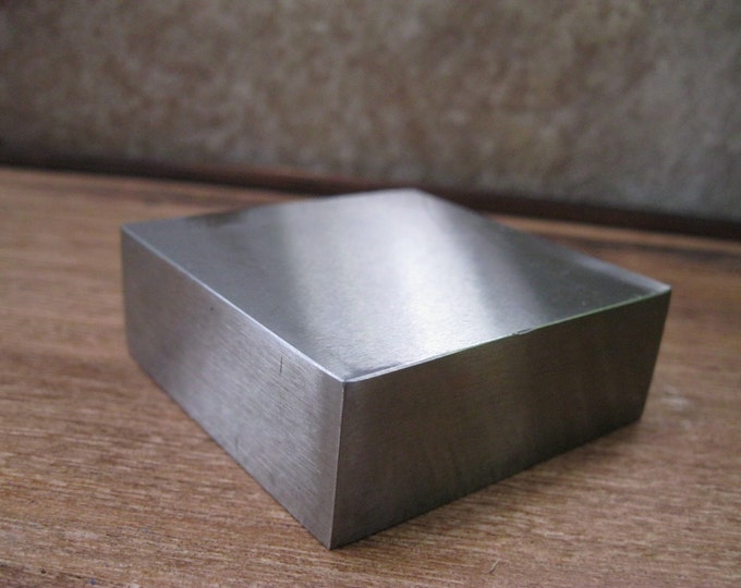 Steel Bench Block for Making Jewelry Stamping/hammering Metal 2 1/2 ...