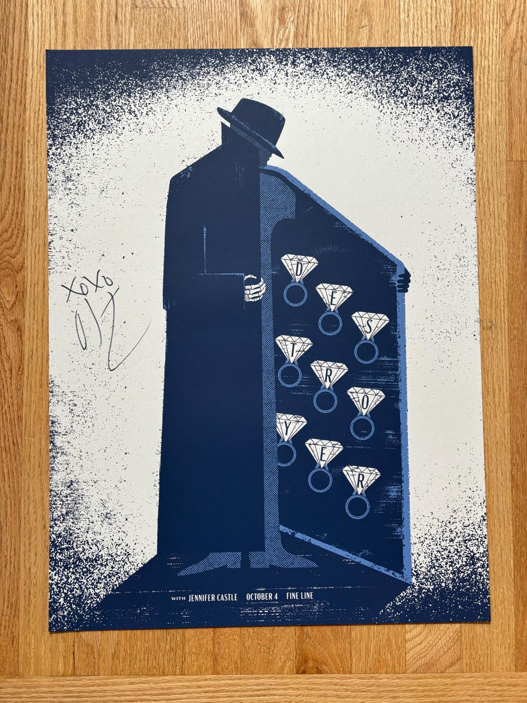 Dan Bejar Signed Destroyer Gig Poster 2025 - Etsy