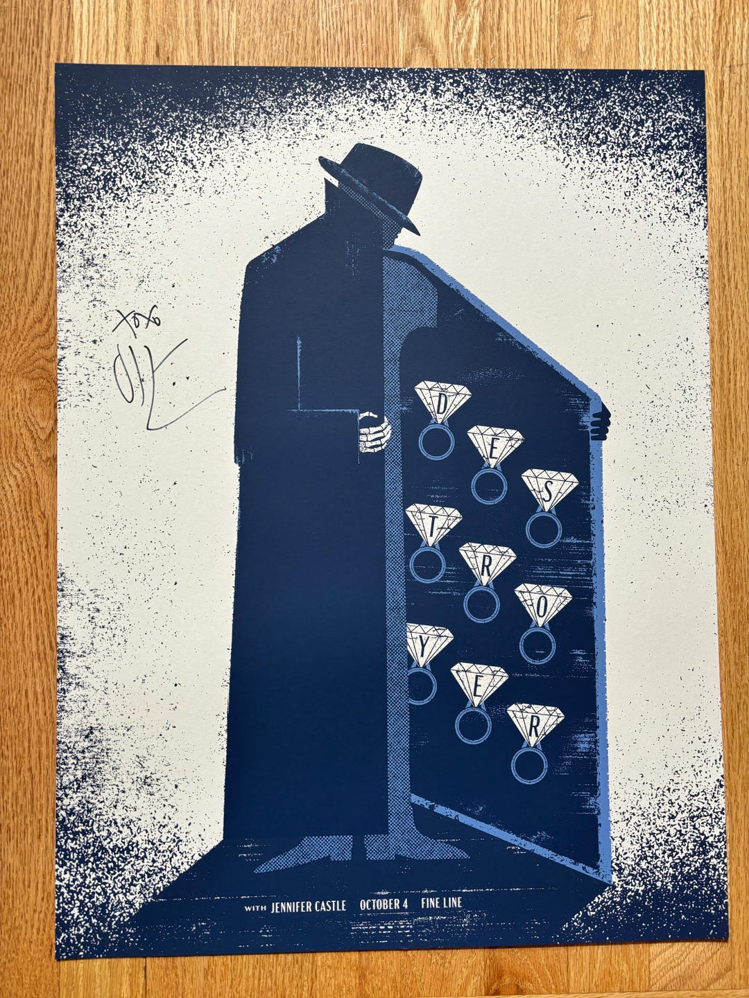 Dan Bejar Signed Destroyer Gig Poster 2025 - Etsy