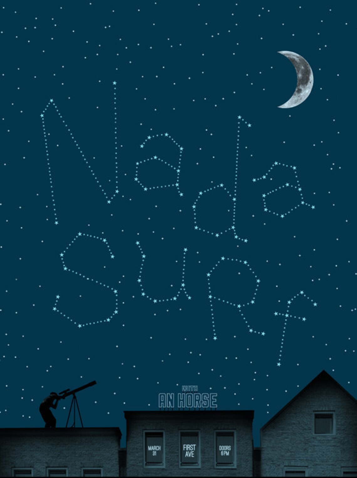 Nada Surf Gig Poster - Etsy