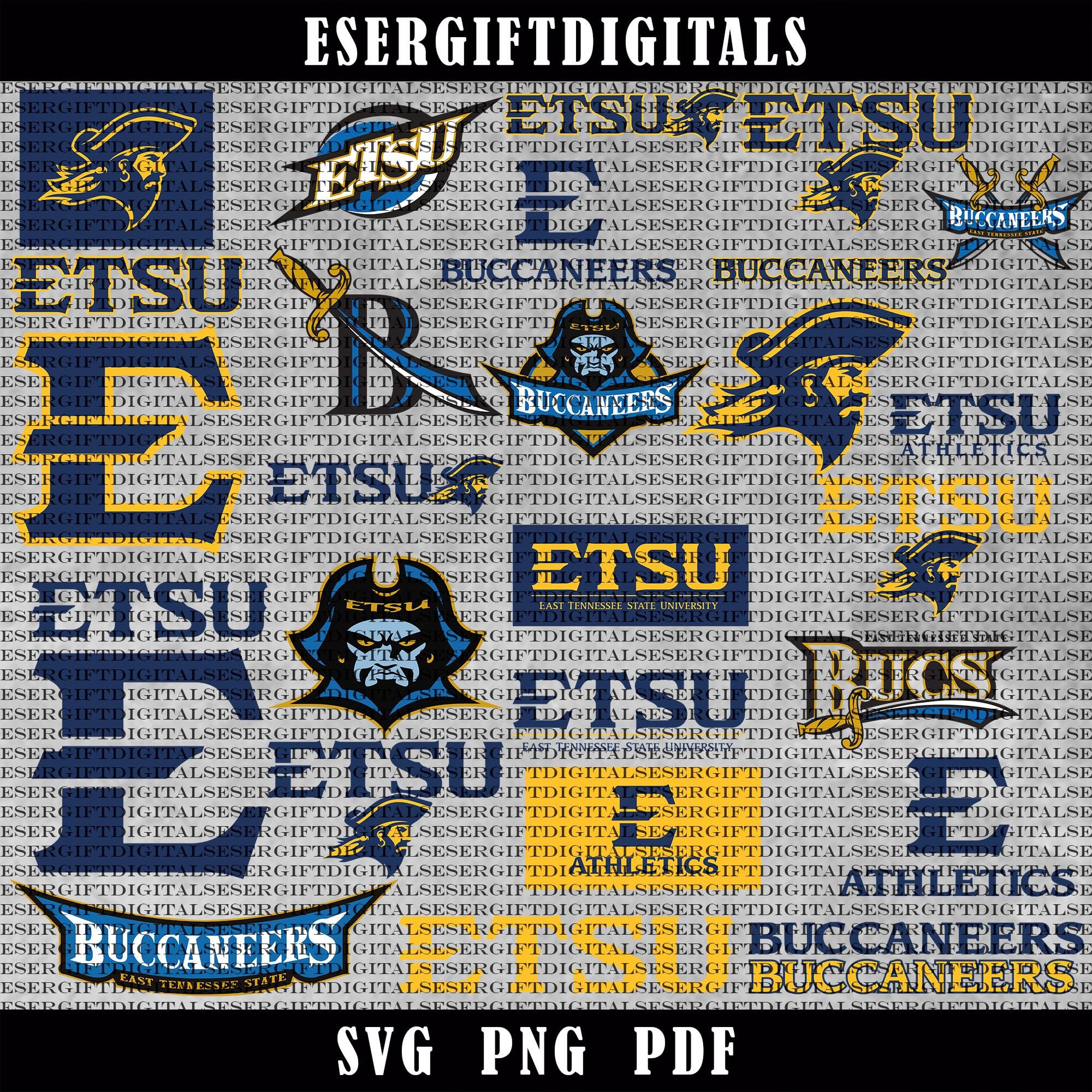 Layered East Tennessee State University SVG, Football, ETSU, Cricut ...
