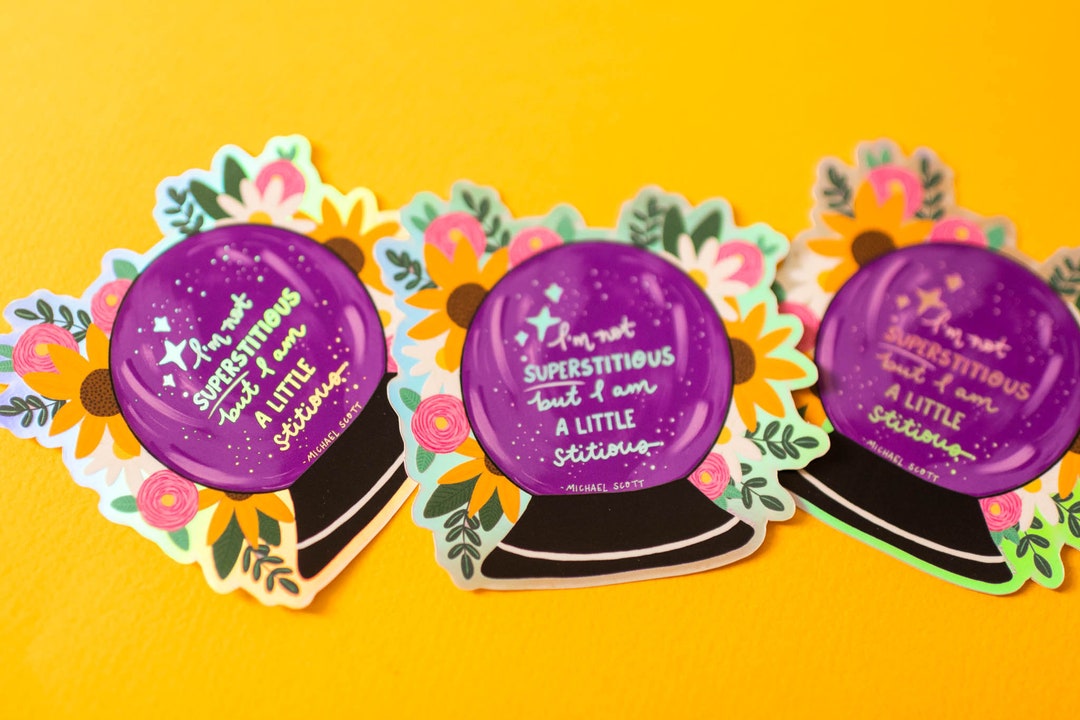 I'm Not Superstitious, but I Am a Little Stitious. the Office, Michael ...