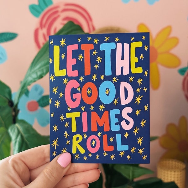 Let the Good Times Roll - Etsy