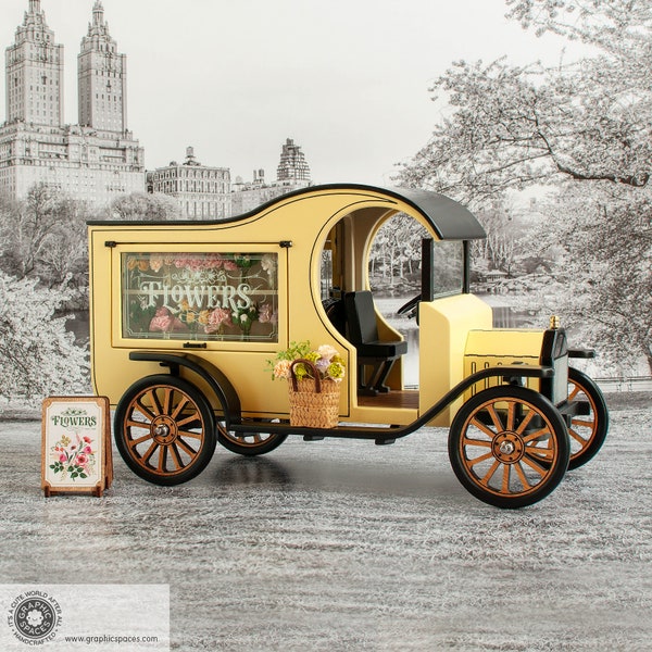 Miniature Display Flower Shop - Etsy