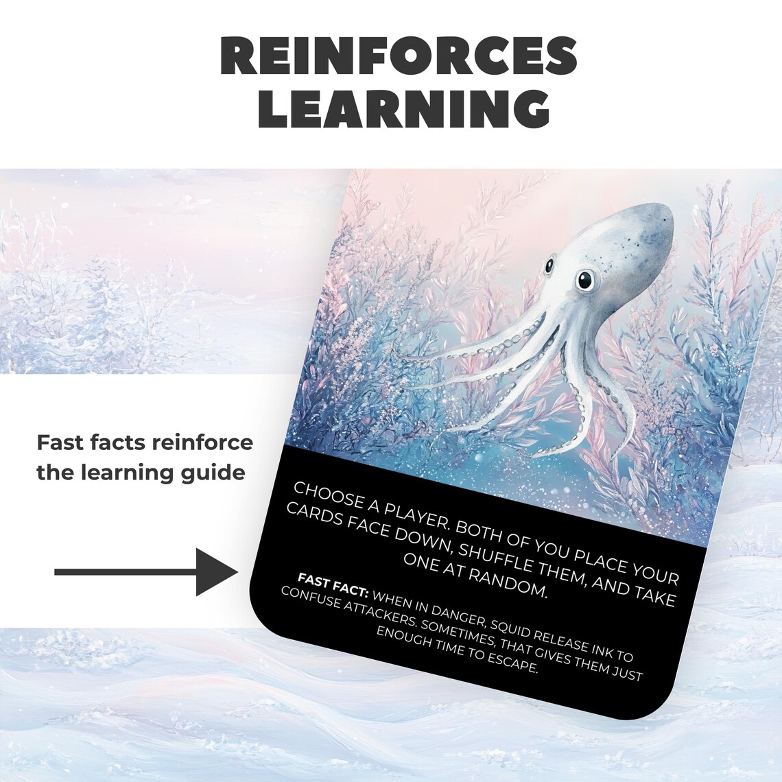Arctic Food Chain Card Game, Printable Learning & Educational Arctic ...