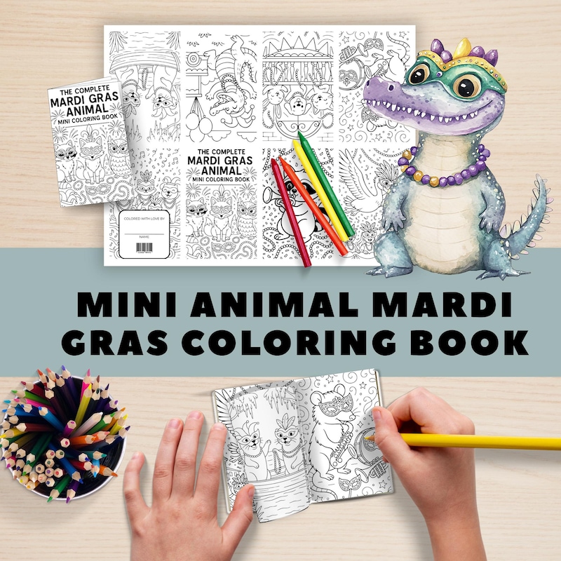 Mardi Gras Activity - Etsy