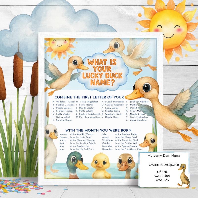 Duck Decor for Classroom - Etsy