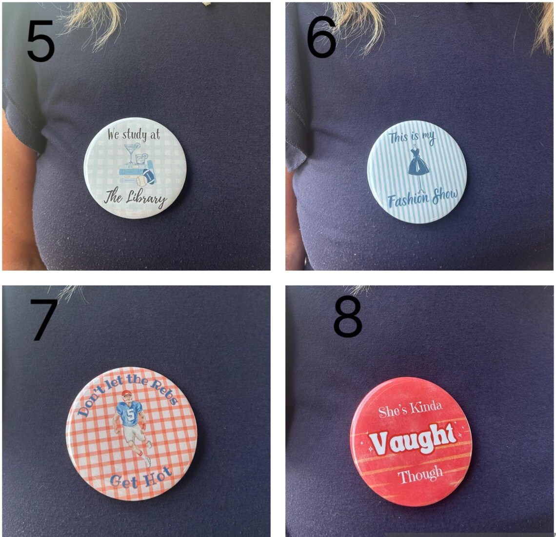 3 In. SEC UM Ole Miss Gameday Buttons - Etsy