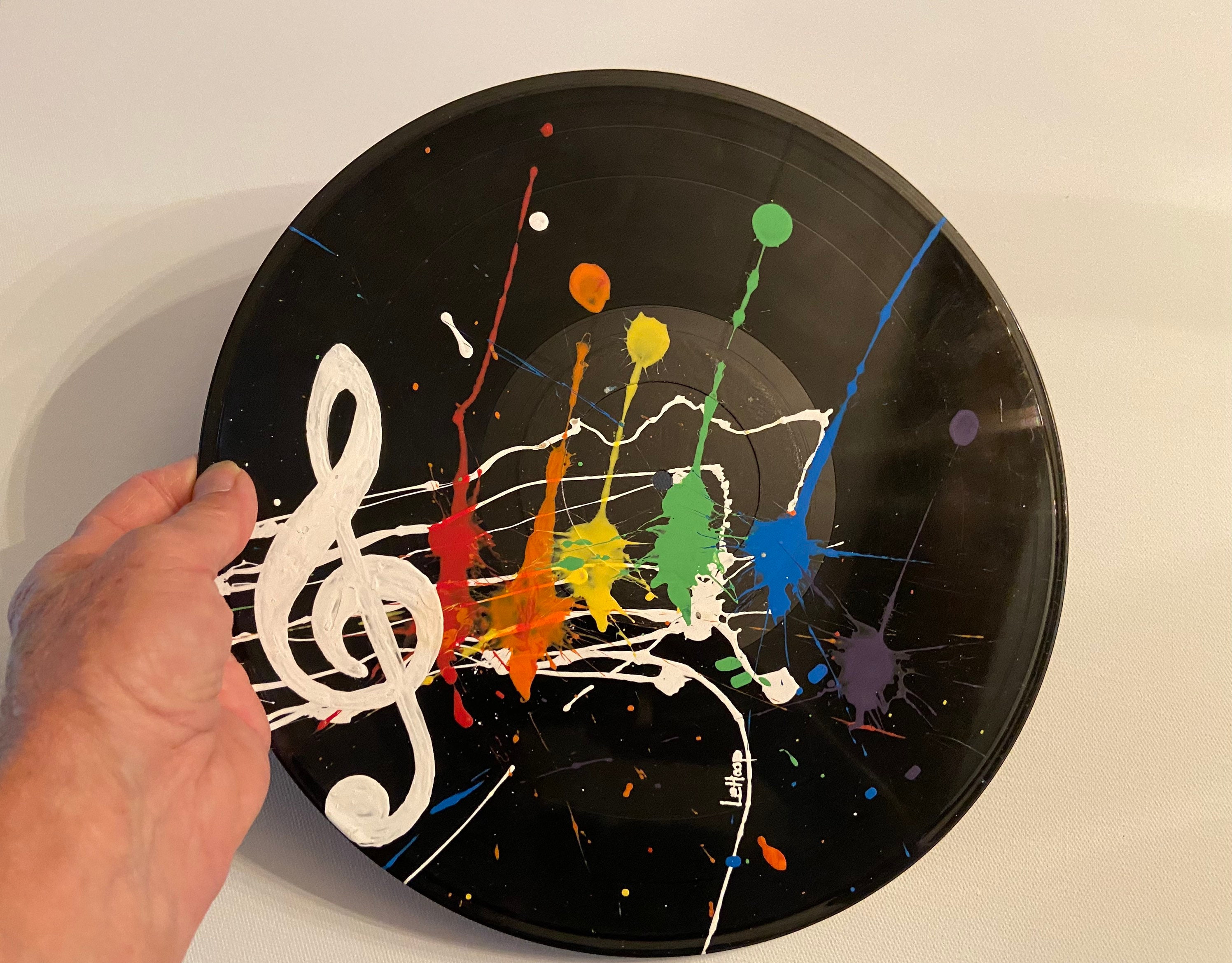 Rainbow Rhythm Treble Clef Rhythm on Vinyl - Etsy