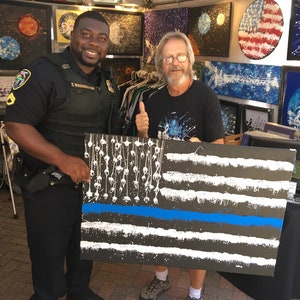 Thin Blue Line - Etsy