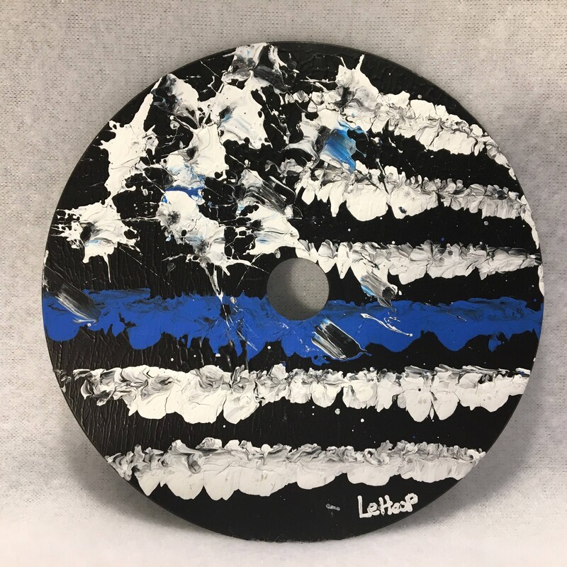 Painted Cd - Etsy