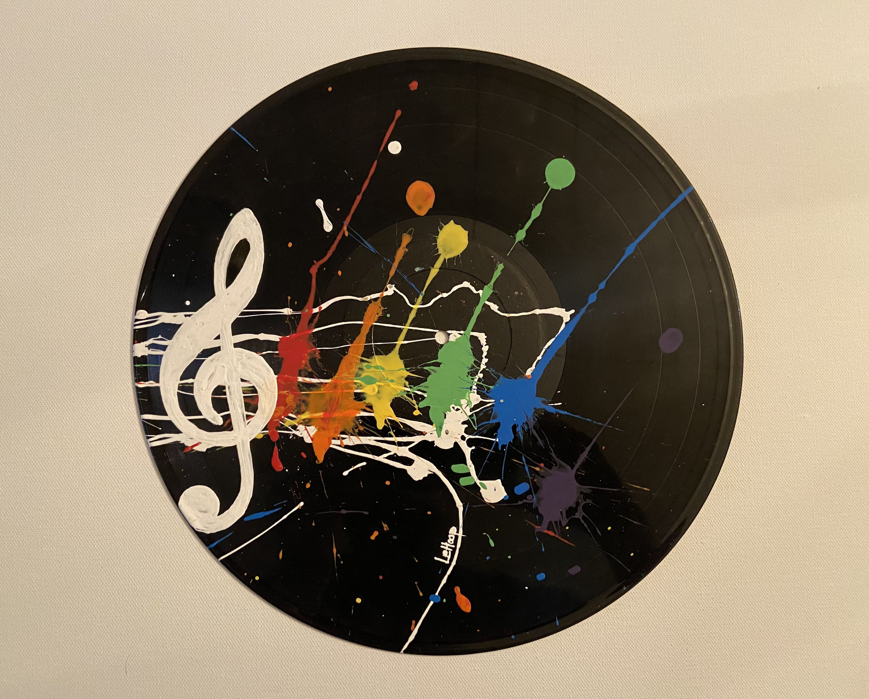 Rainbow Rhythm Treble Clef Rhythm on Vinyl - Etsy
