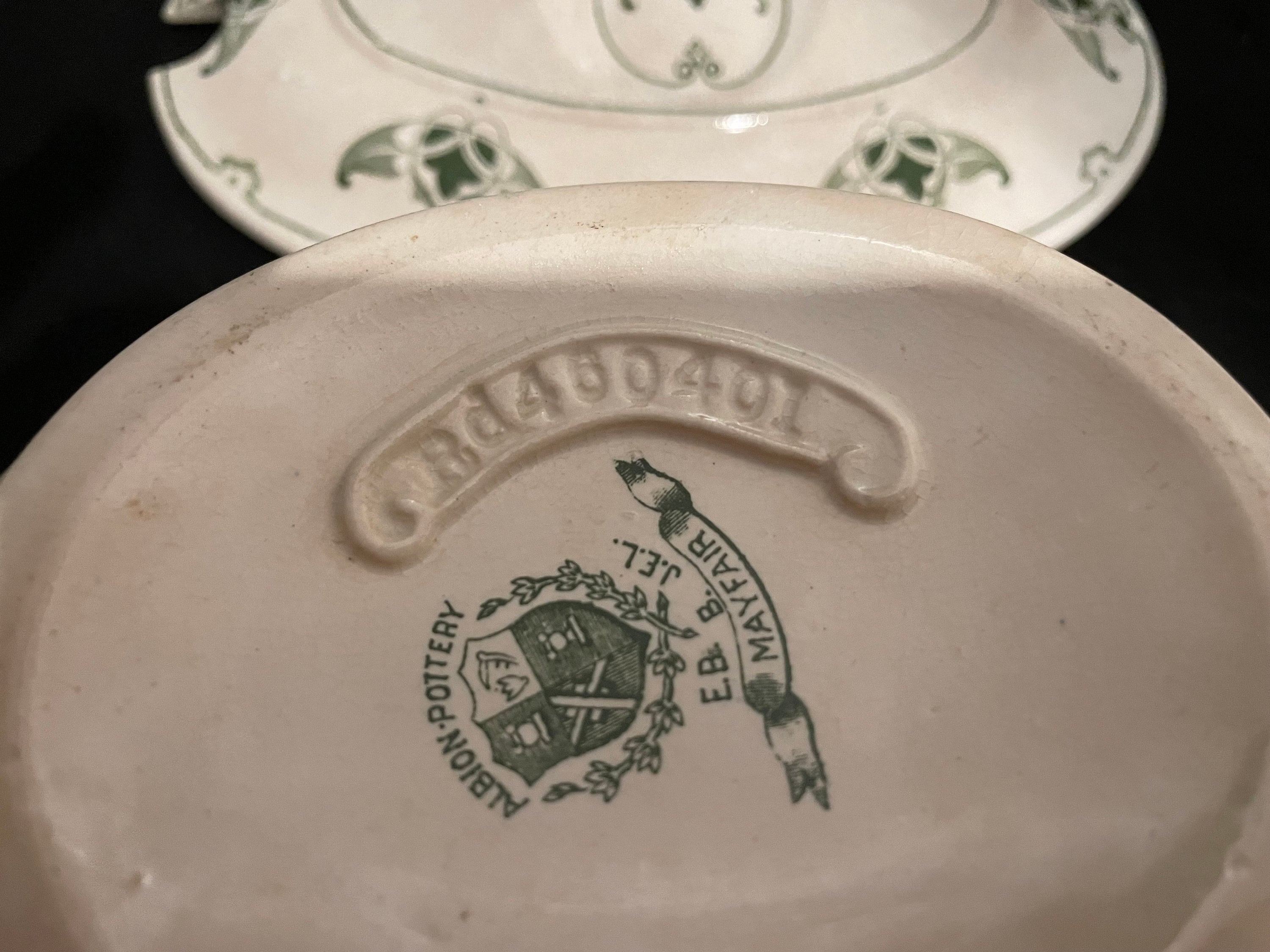 Vintage English Transferware Albion Pottery Mayfair Sauce Boat With Lid ...