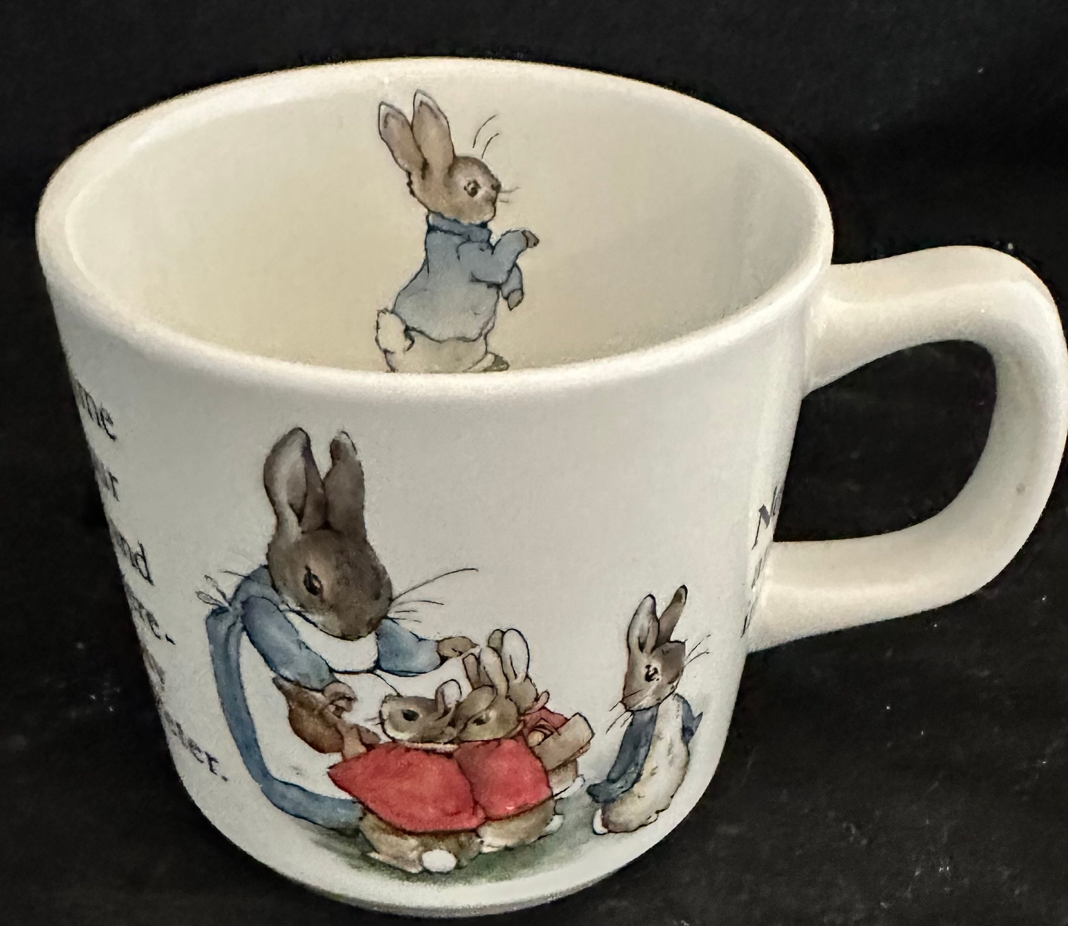 Vintage English Wedgwood Peter Rabbit Baby Cup, Cottage Decor ...
