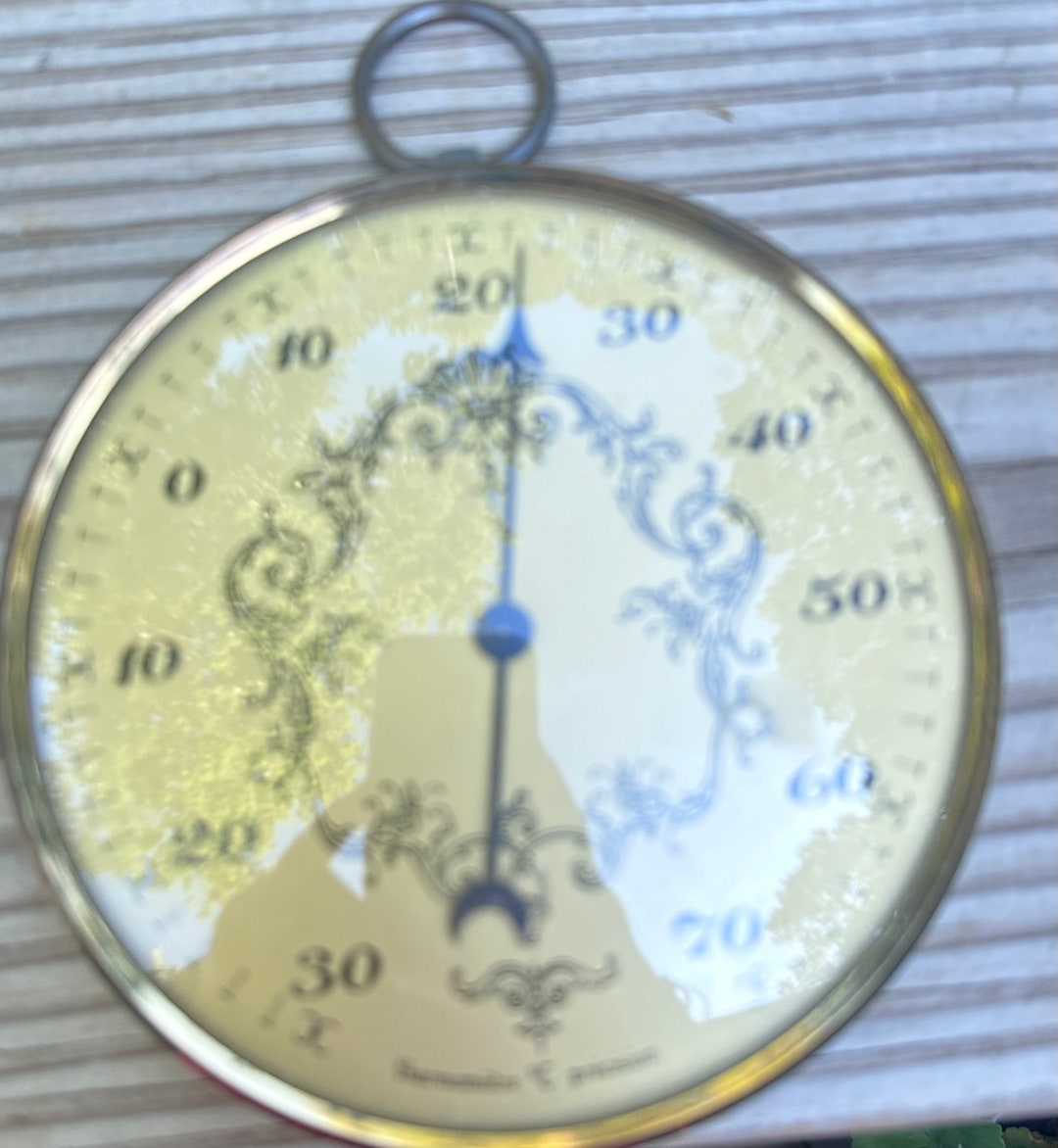 French Vintage Celsius Thermometer: Country Cottage Farmhouse Decor - Etsy