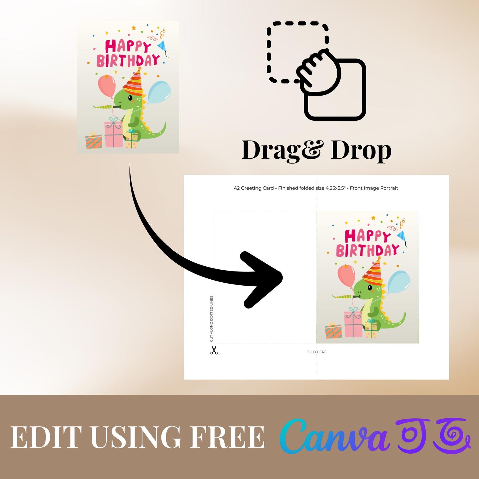 Ultimate Greeting Card Template Bundle for Canva | 42 Editable ...