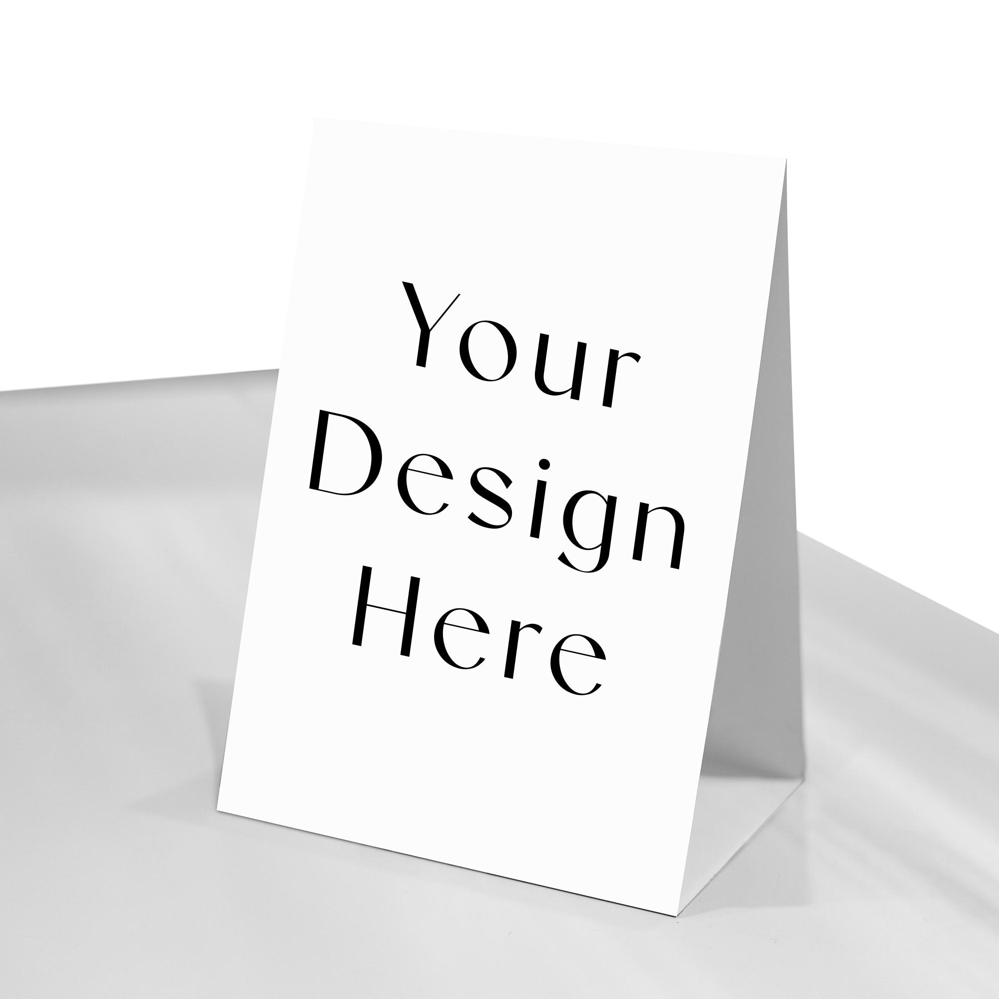 Editable Table Tent Template: Canva Printable for Events (4x6" Table ...