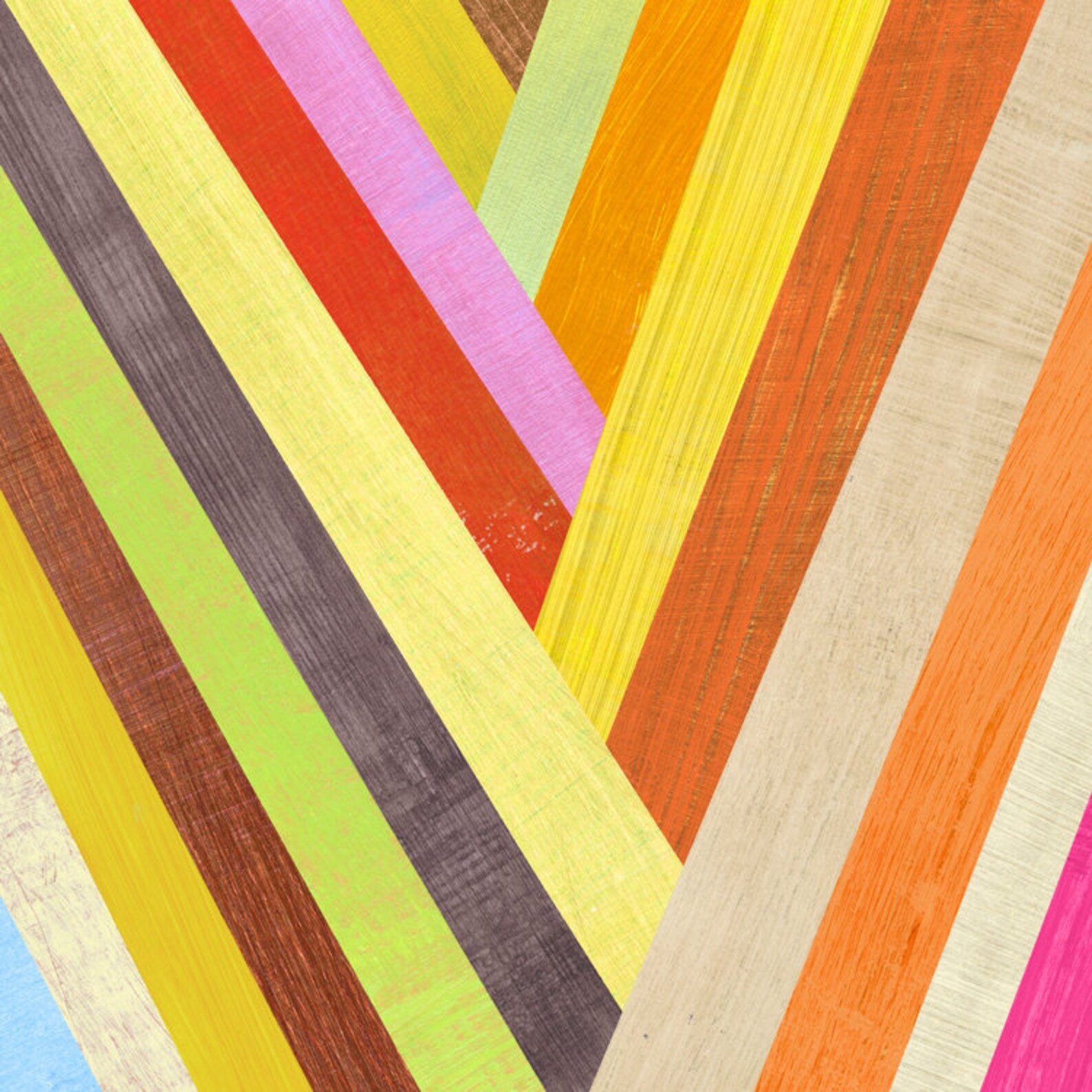 Checkmark Abstract Art Print Modern Home Decor Geometric - Etsy