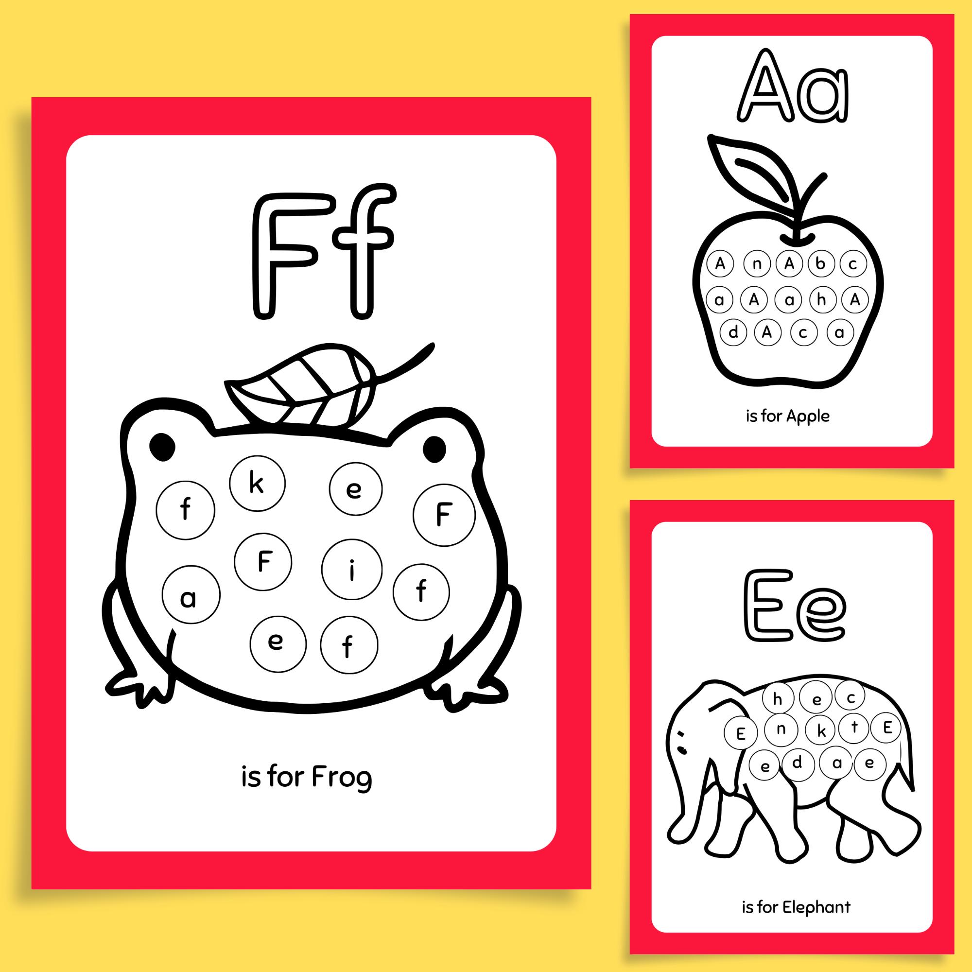 Preschool Alphabet Workbook Printable | ABC Letter Tracing & Phonics ...