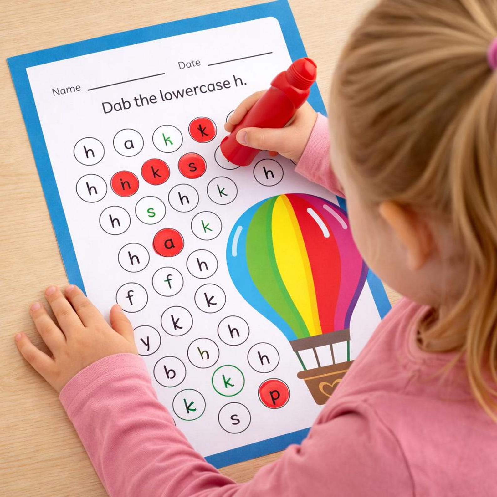 Preschool Alphabet Workbook Printable | ABC Letter Tracing & Phonics ...