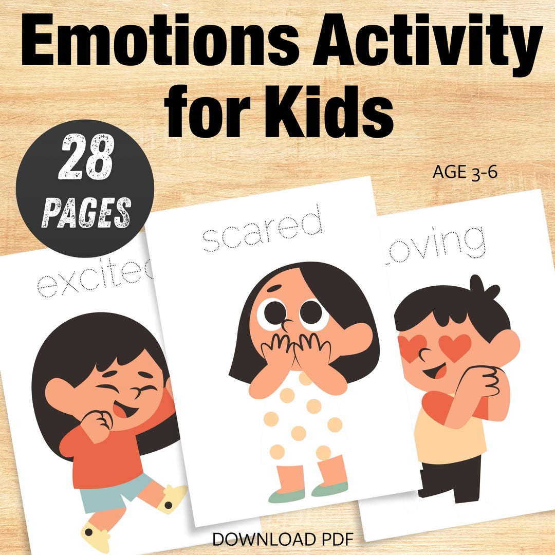 Emotions Activity for Kids | Social Emotional Learning Printable ...