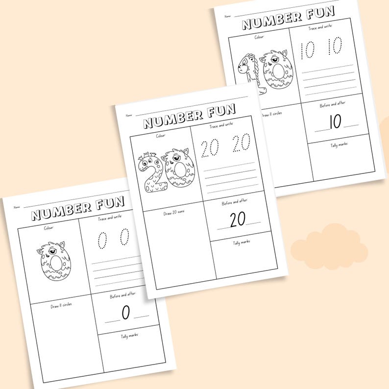 Kindergarten Curriculum Bundle | Alphabet Tracing, Number Tracing ...