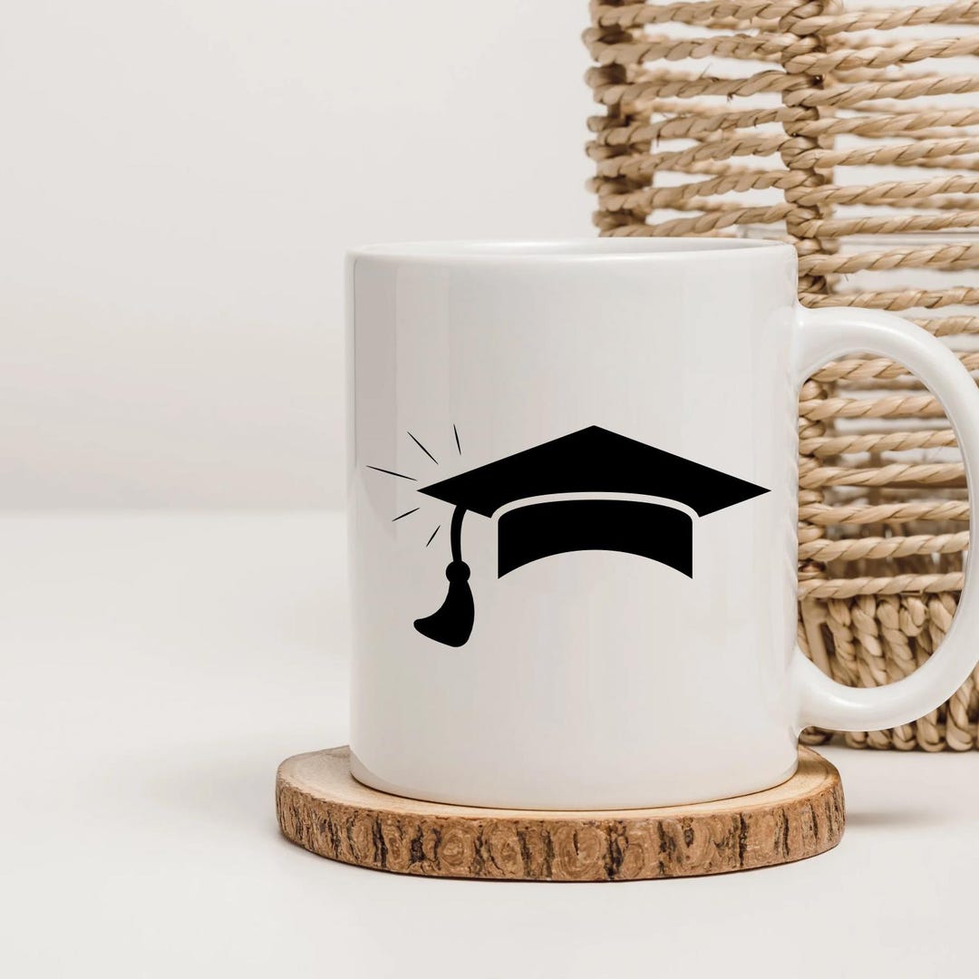 Graduation Cap SVG, Grad Hat SVG, Graduation Clipart, Silhouette Cricut ...