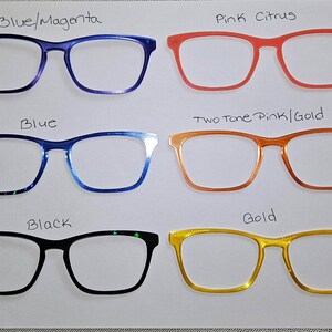 Magnetic Glasses Toppers With Holographic Design (please Read Item ...