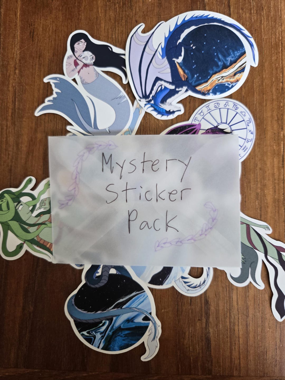 Mystery Sticker Pack: Randomly Selected Vinyl Decals for a Surprise - Etsy