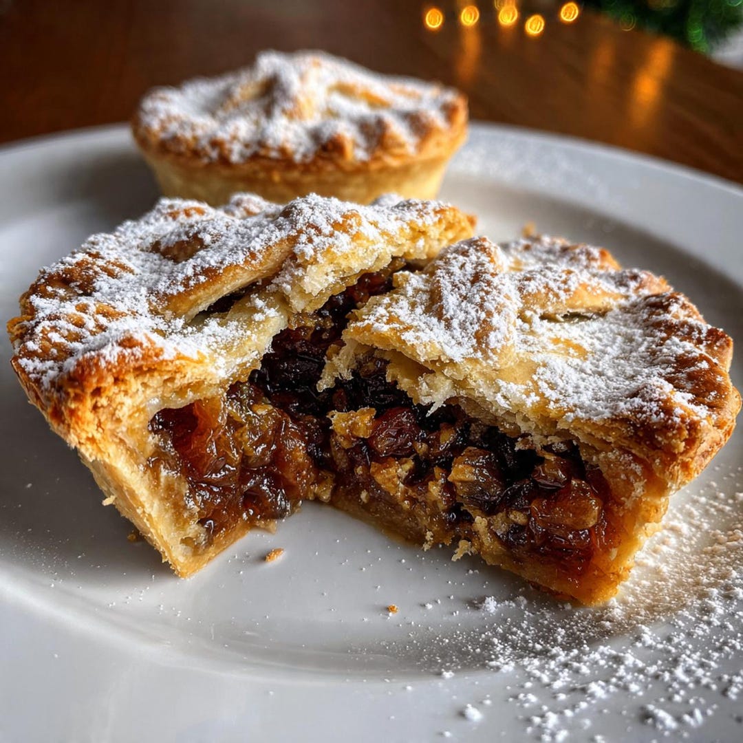 Authentic Traditional British Mince Pie Recipe Printable, Festive ...