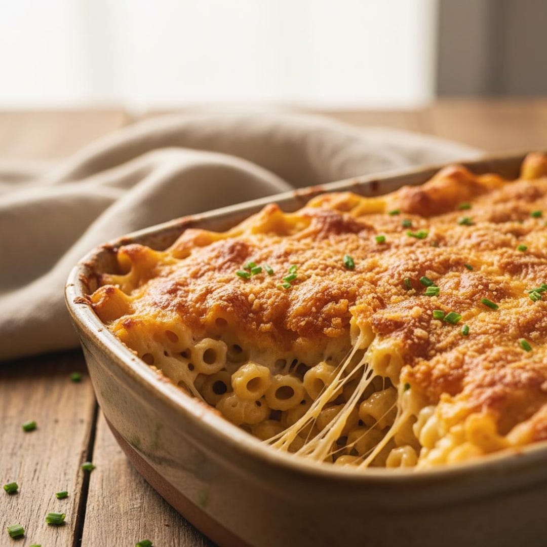 Classic Southern Baked Macaroni and Cheese Recipe Printable PDF ...
