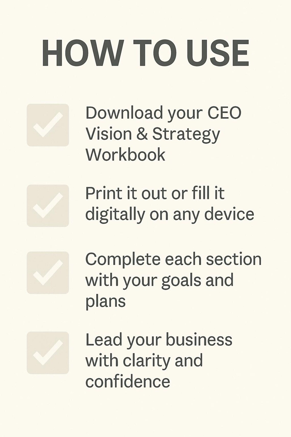 Digital CEO Planner | 50+ Page Printable & Fillable PDF | Business ...