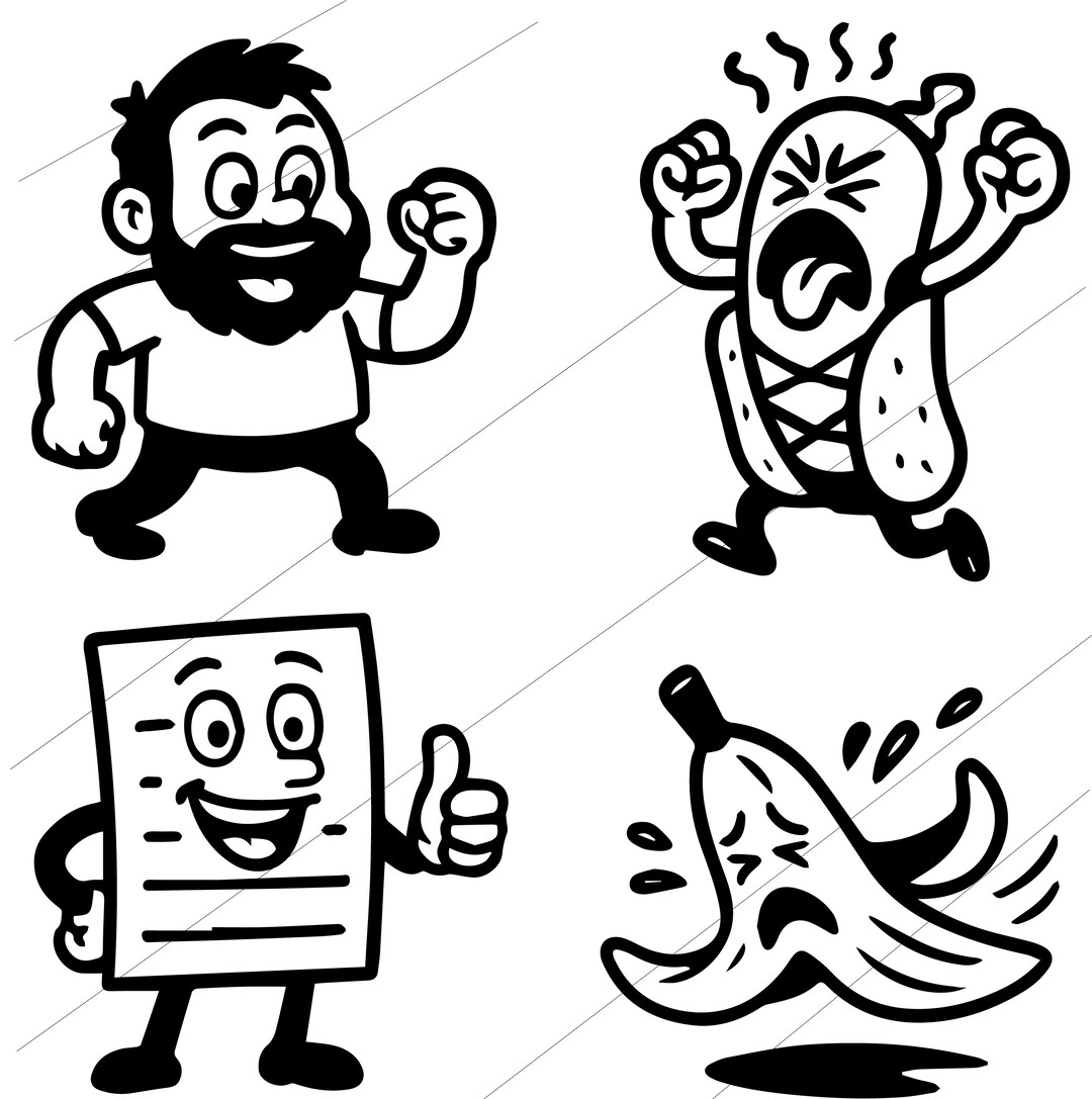 Vector Character Pack Bundle - Etsy