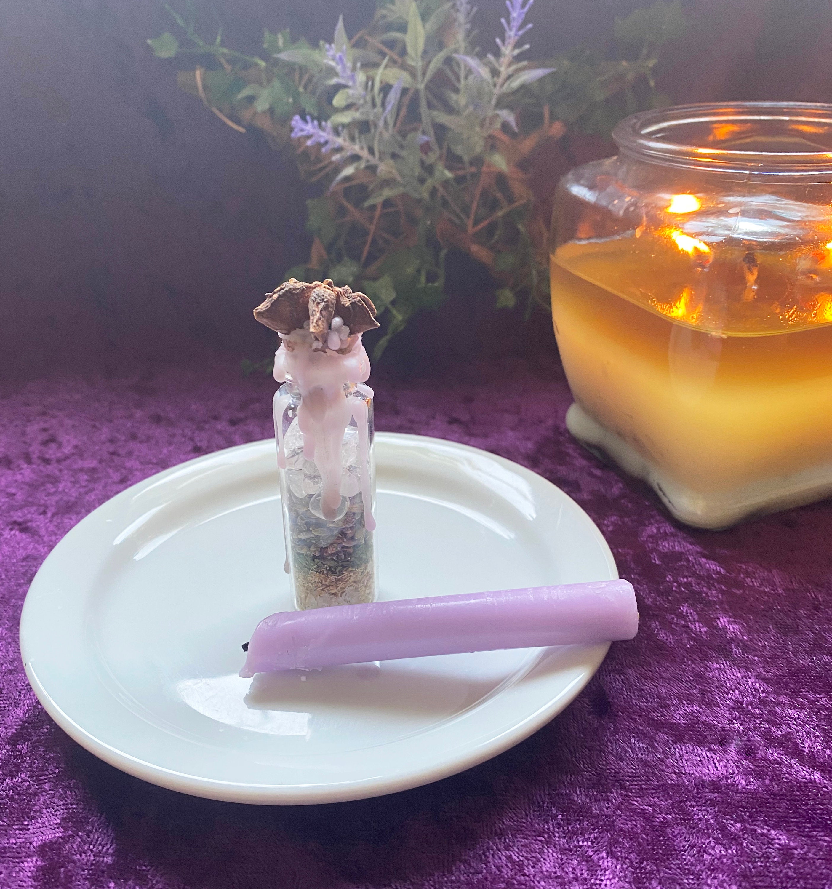 Full Moon cold Moon Ritual Kit for Reflection & Healing - Etsy