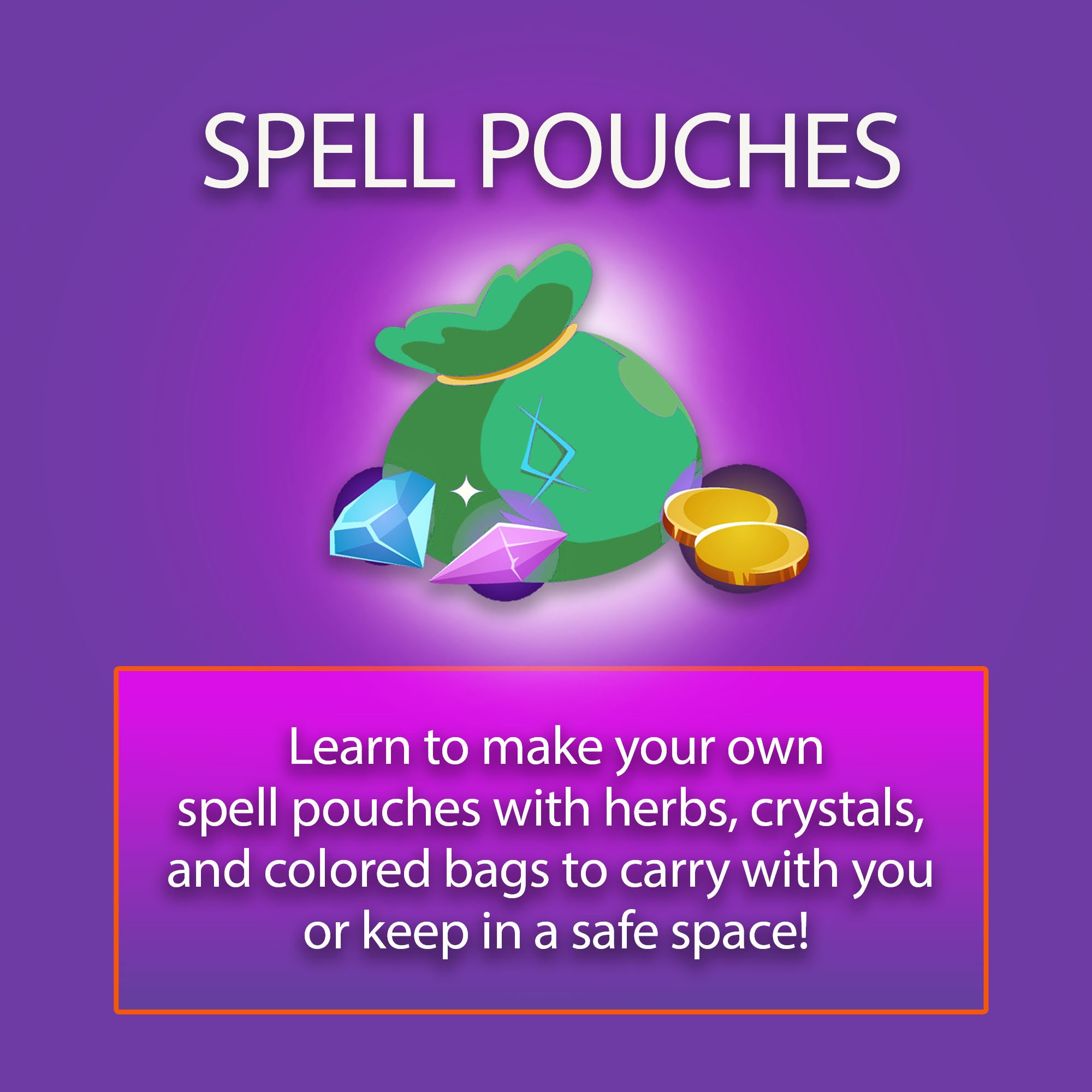 Printable Magical Spell Chart Crystal, Herb, & Candle Magic Reference ...