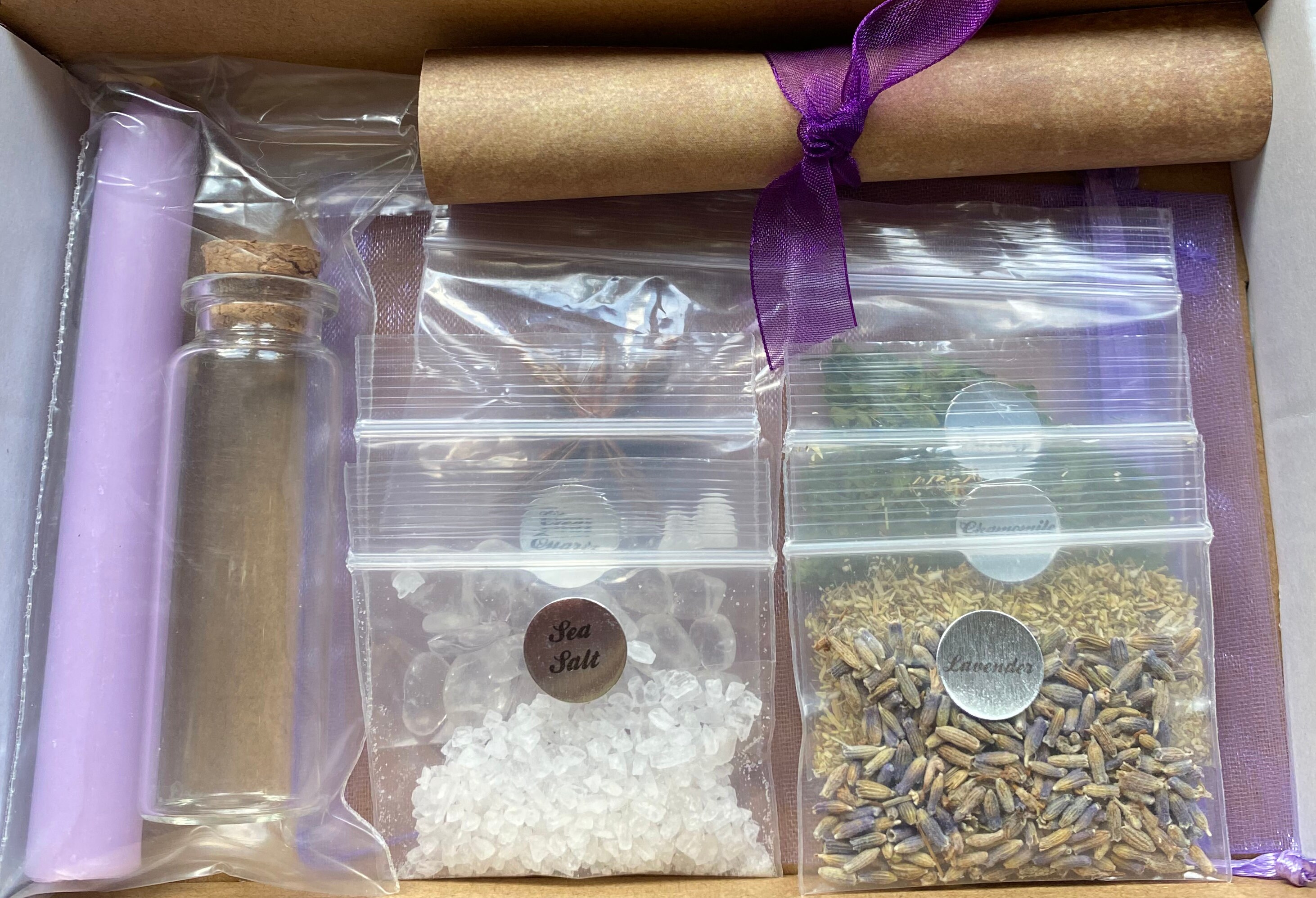 Full Moon cold Moon Ritual Kit for Reflection & Healing - Etsy