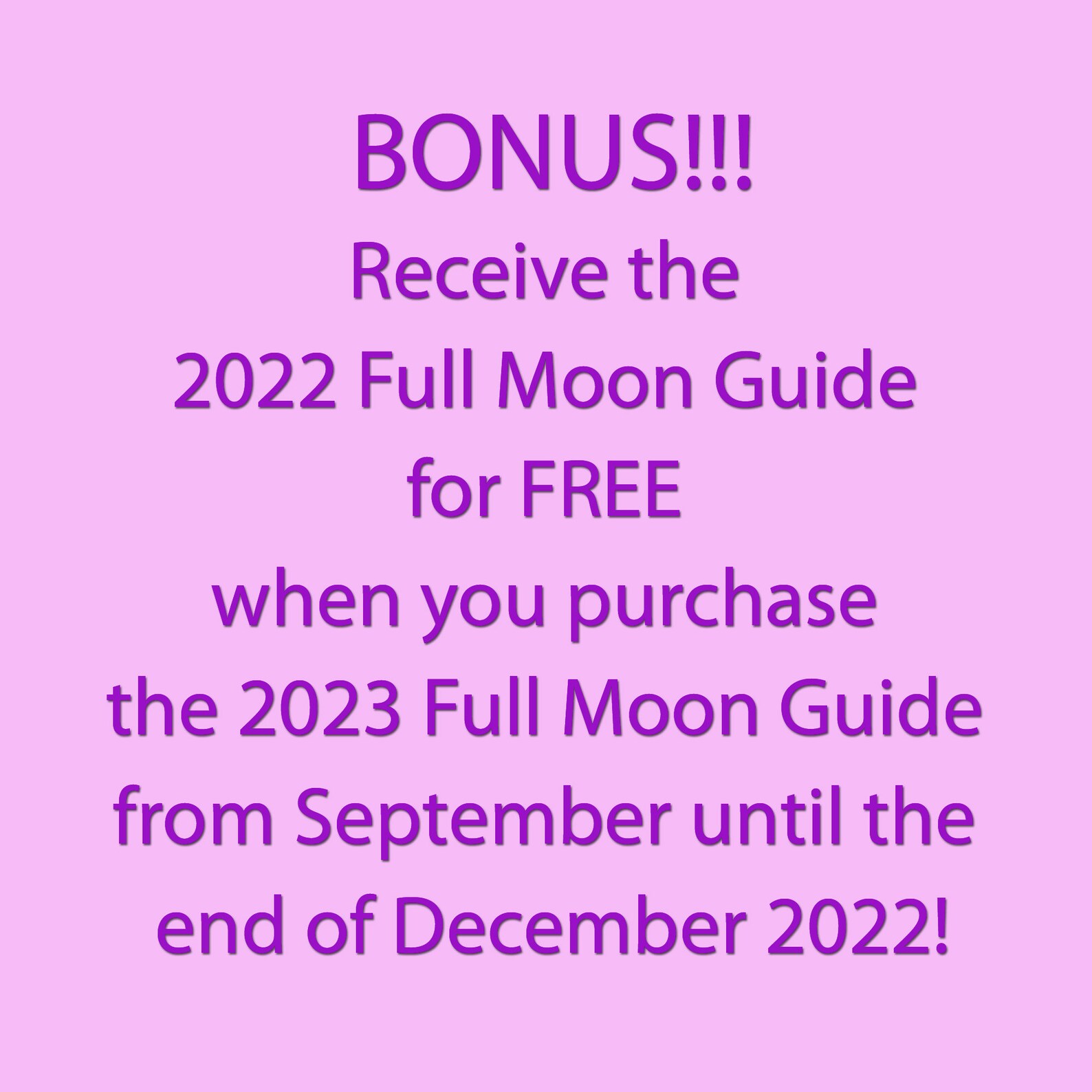 2023 Full Moon Guide - Etsy UK