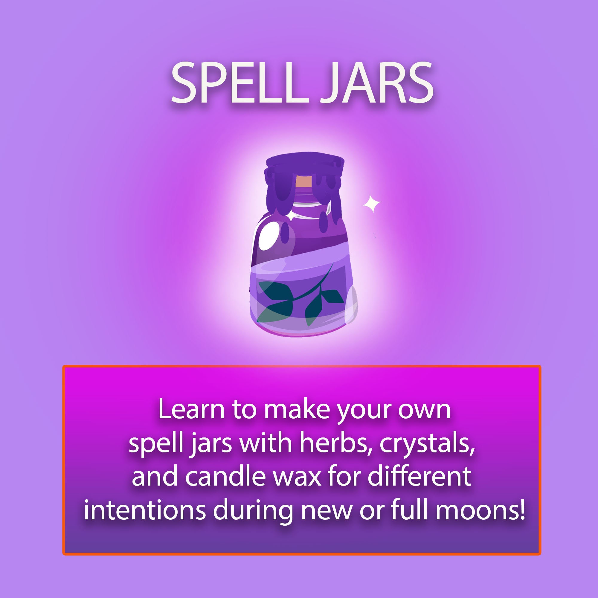 Printable Magical Spell Chart Crystal, Herb, & Candle Magic Reference ...