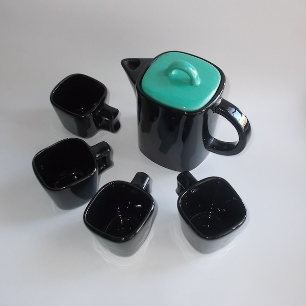 Square Teapot - Etsy